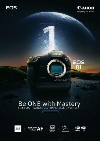 Canon EOS R1 Launched in Malaysia - David Explores