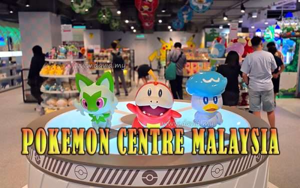Pokemon Centre in Malaysia at One Utama - David Explores