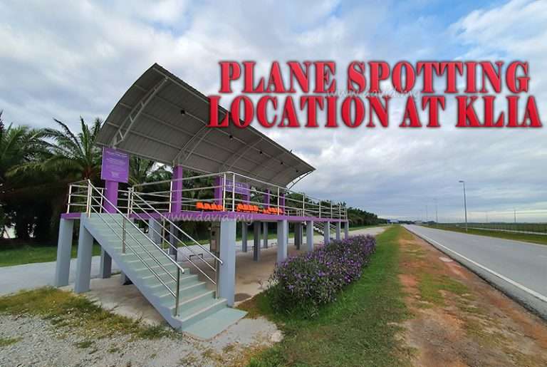 Plane Spotting Location at KLIA Malaysia - David Explores
