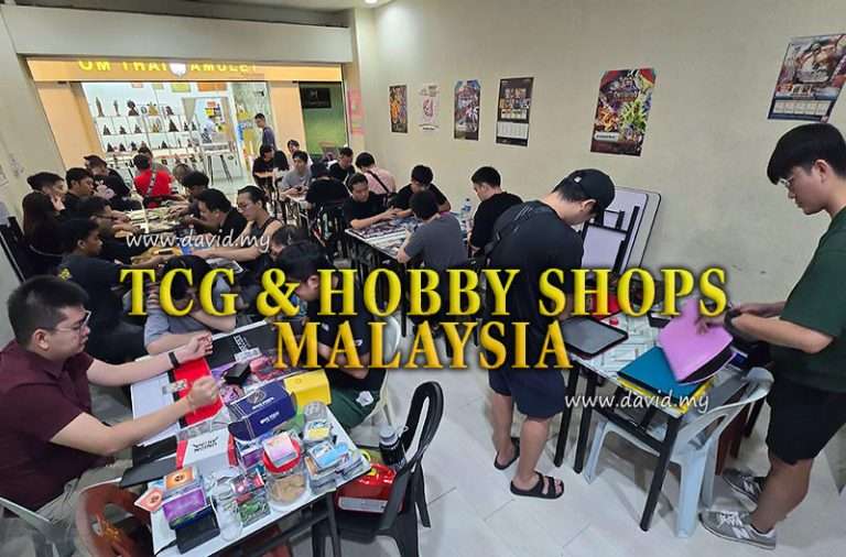 TCG & Hobby Shops in Malaysia - David Explores